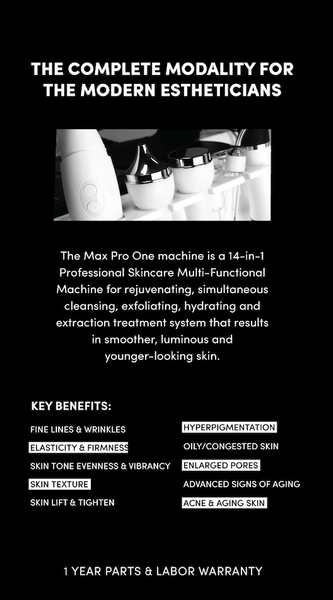 Max Pro One - Complete Product Kit – Dermaesthetics For Professionals
